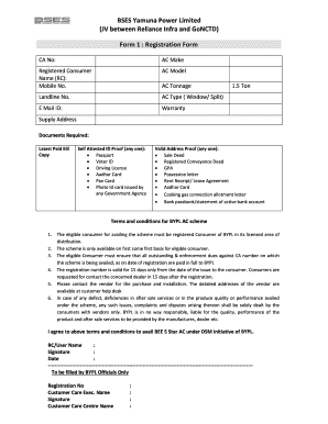 Fillable Online Form 1 - Registeration Fax Email Print - pdfFiller