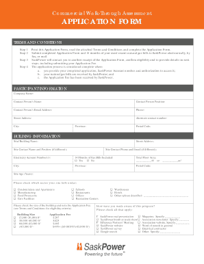 Fillable Online Commercial Walk-Through Assessment Fax Email Print ...