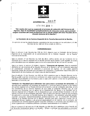 Fillable Online Fiscala General de la Nacin Pgina oficial de la Fiscala ...