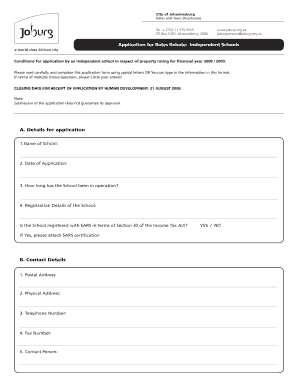 Rates Rebate Application Form - Fill Online, Printable, Fillable, Blank ...