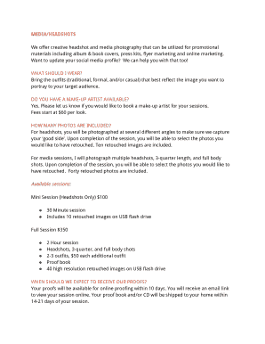 Fillable Online Every Personal Brand Has a Face: 6 Tips to Take The Perfect Headshot Fax Email ...