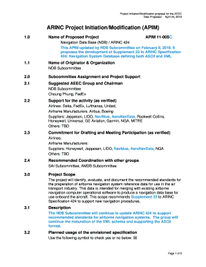 Fillable Online Navigation Data Base (NDB) / ARINC 424 Fax Email Print ...