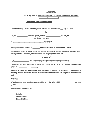 Fillable Online ANNEXURE A - sebi.gov.in Fax Email Print - pdfFiller