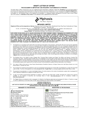 Mphasis Experience Letter - Fill Online, Printable, Fillable, Blank ...
