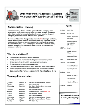 Fillable Online Training Requirements and Records: Hazardous Waste ...