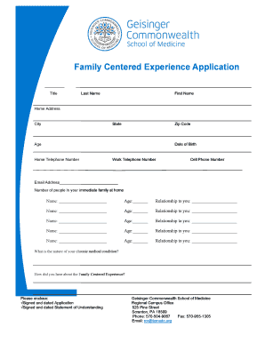 Fillable Online Geisinger.org Fax Email Print - pdfFiller