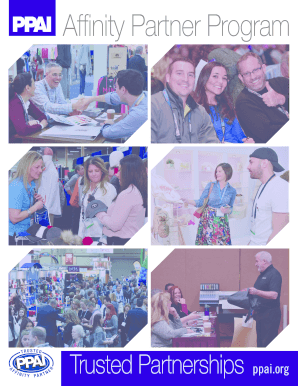 Fillable Online Affinity Partner Program - PPAI Fax Email Print - pdfFiller