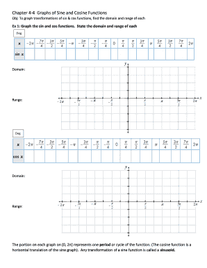 Fillable Online Chapter 4-4 Graphs of Sine and Cosine Functions Fax Email Print - pdfFiller