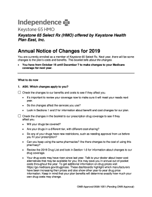 Fillable Online 2019 Keystone 65 Select MAPD CDM ANOC. Web version of ...