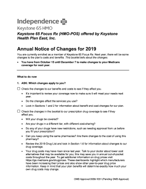 Fillable Online 2019 Keystone 65 Focus MAPD CDM ANOC. Web version of ...