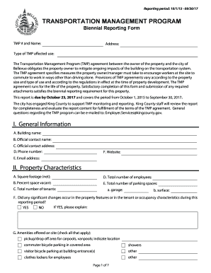 Fillable Online TMP Report Form Fax Email Print - pdfFiller