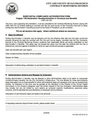 Fillable Online SUBSTANTIAL COMPLIANCE AUTHORIZATION FORM Fax Email ...