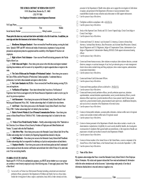 Fillable Online New Employee Orientation Acknowledgement Statement Fax ...