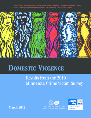 Fillable Online Minnesota Crime Victim Survey Fax Email Print - pdfFiller