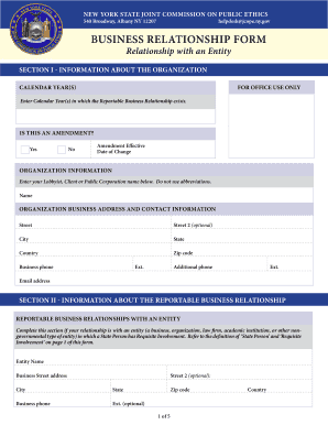 Fillable Online jcope ny BUSINESS RELATIONSHIP FORM Fax Email Print ...