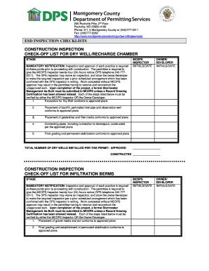 Fillable Online ESD INSPECTION CHECKLISTS Fax Email Print - pdfFiller