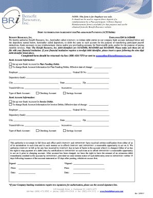 Fillable Online Forms - Benefit Resource Inc. Fax Email Print - pdfFiller