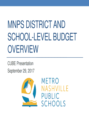 Fillable Online cdn-files nsba MNPS DISTRICT AND SCHOOL-LEVEL BUDGET ...
