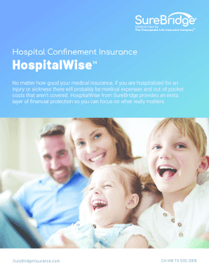 Fillable Online Hospital Confinement Insurance Fax Email Print - pdfFiller