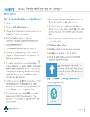 Fillable Online Quick Reference Guide: Managing Applicant Tracking in ...