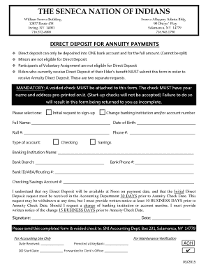 Seneca Nation Annuity Checks Dates 2024 - Fill Online, Printable ...