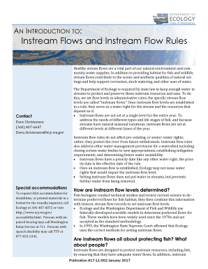 Fillable Online fortress wa The Science of Instream Flows:A Review of ...