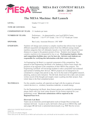 Mesa Machine Ball Launch - Fill Online, Printable, Fillable, Blank ...