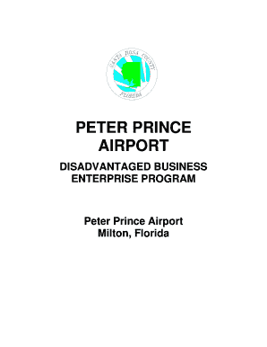 Fillable Online Disadvantaged Business Enterprise (DBE) Program US ...