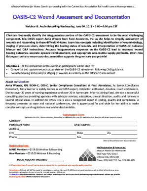 Fillable Online OASIS-C2 Wound Assessment and Documentation Fax Email Print - pdfFiller