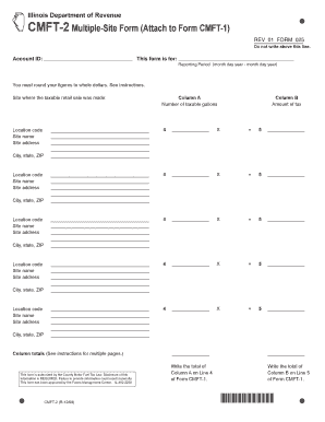 Fillable Online CMFT-2 Multiple Site Form. CMFT-2 Multiple Site Form ...