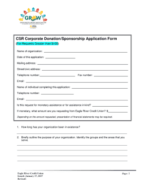 Fillable Online Five Star Success Our Community Application Form.doc ...