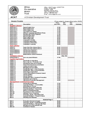 Fillable Online acat Fax Email Print - pdfFiller