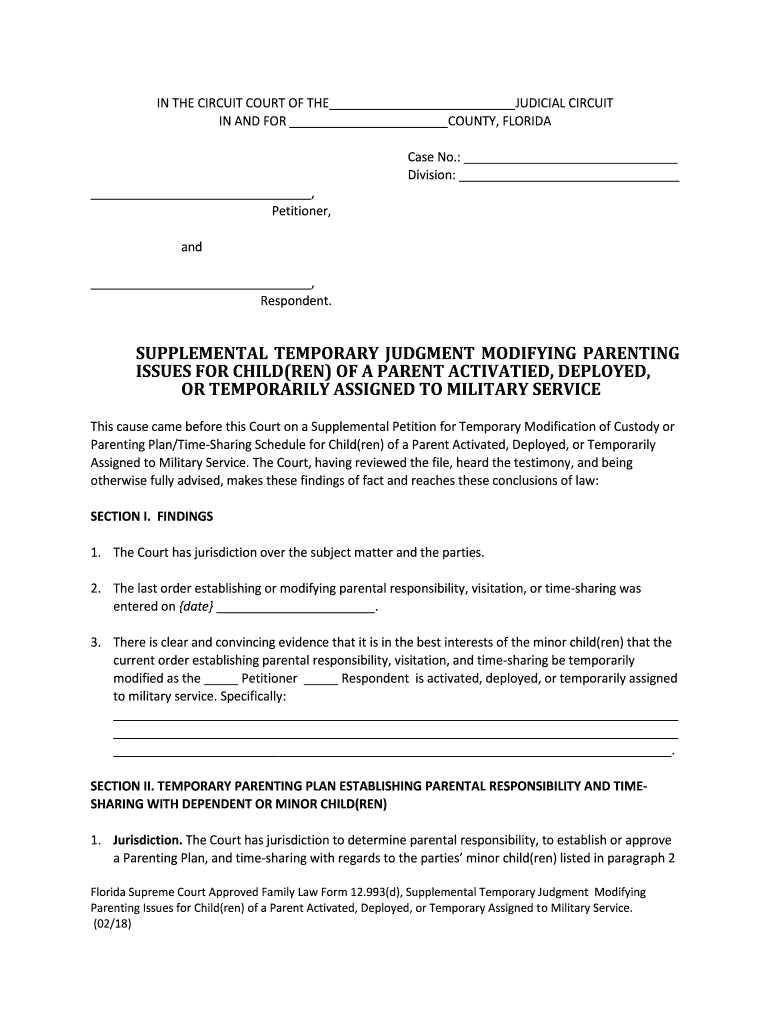 Temporary judgment: Fill out & sign online | DocHub