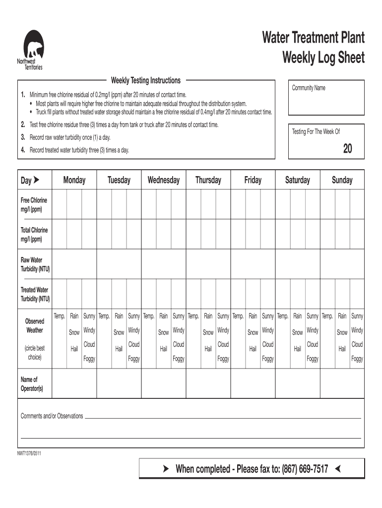 Fillable Online Wastewater Technology Fact Sheet: Chlorine Disinfection ...