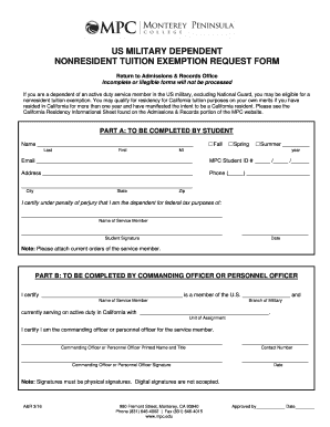 Fillable Online US Military Dependent Form Fax Email Print - pdfFiller