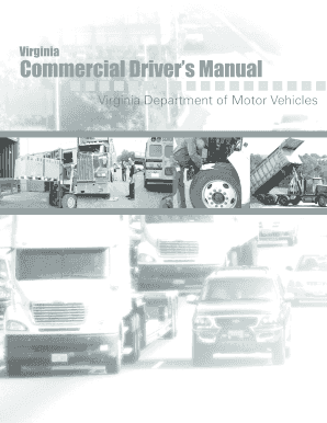 Fillable Online commercial drivers license (CDL) in Virginia Fax Email ...