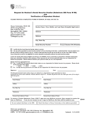 Fillable Online Model Form for Disclosure to Parents of Dependent ...