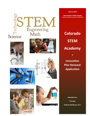 Fillable Online Colorado STEM Academy Fax Email Print - pdfFiller