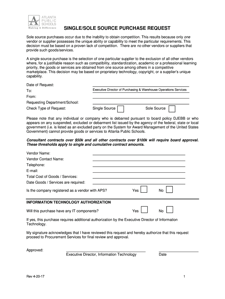 Fillable Online State of Oregon: Oregon procurement manual - Sole ...