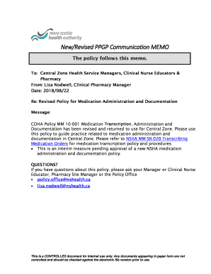 Fillable Online Communication Memo - Template Fax Email Print - pdfFiller