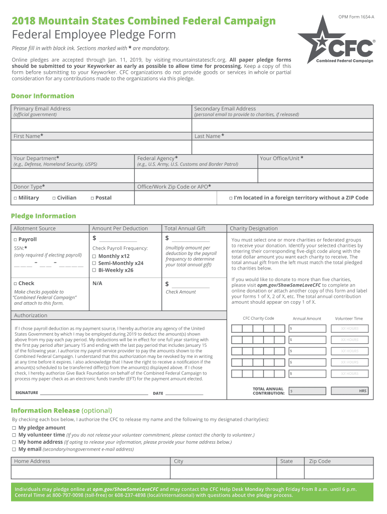 Fillable Online Download and fill out a blank pledge form - Maryland ...