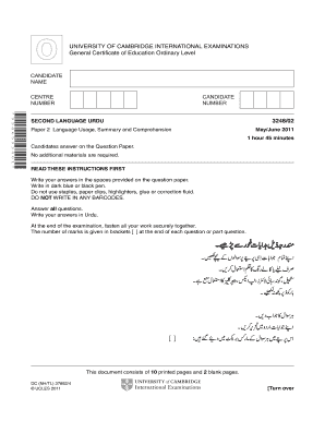 Fillable Online Recognition of the General Certificate of Education (GCE) in ... - DAAD Fax ...