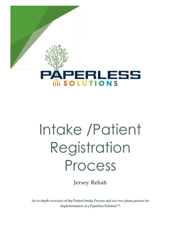 Fillable Online How do eForms Improve the Patient Intake Process ...