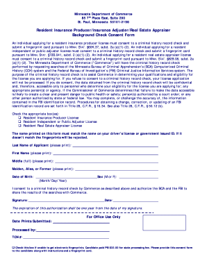 Fillable Online Minnesota Insurance Adjuster LicenseMN AdjusterMN ...