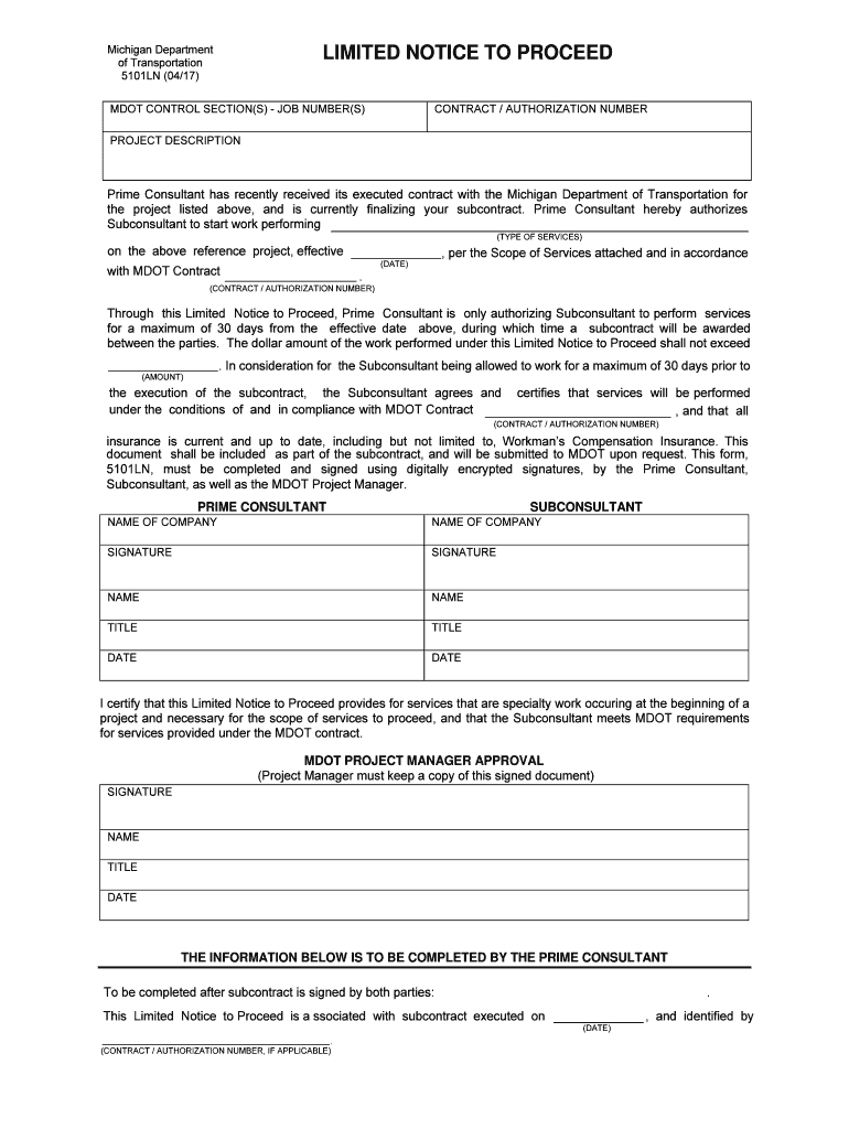 Fillable Online 5+Pull Notice Forms - Free Sample, Example Format ...
