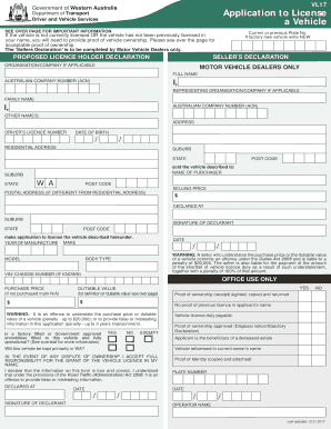 Vl17 Form - Fill Online, Printable, Fillable, Blank | pdfFiller