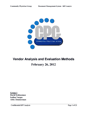 Fillable Online Document Management System RFP Analysis Fax Email Print ...