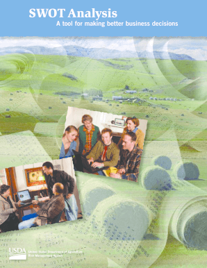 Fillable Online SWOT Analysis A tool for making better business ...