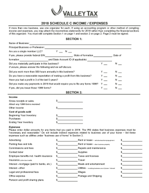 Fillable Online How to Fill Out the Schedule C - Payable Fax Email ...