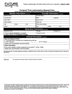 Fillable Online Prior Authorization Request Form Fax Email Print ...